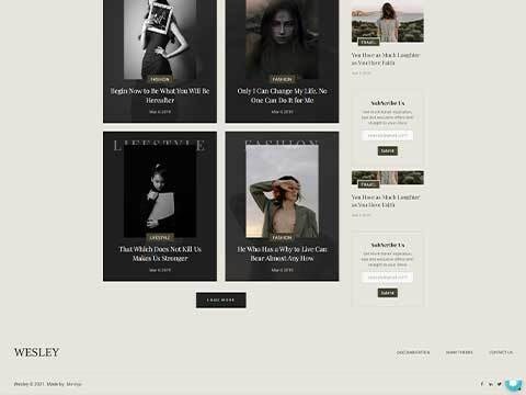 Wesley Theme by ATBS