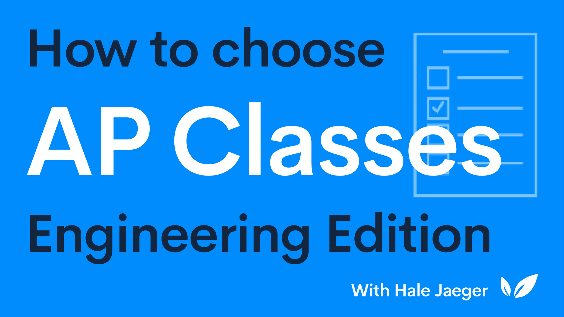 Choosing AP Classes: Engineering | CollegeVine