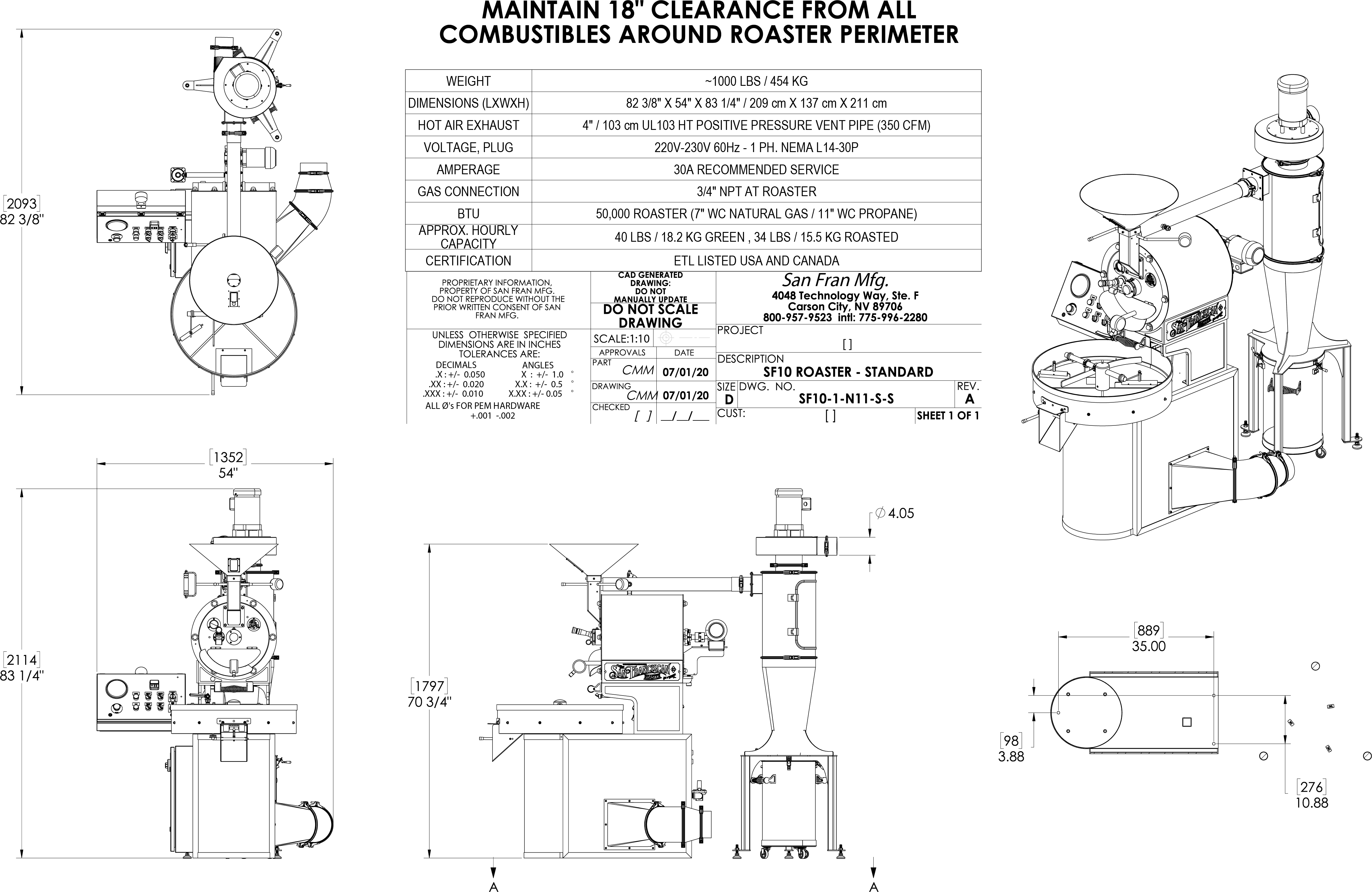 Get to Know Our Newest Roaster: The SF10