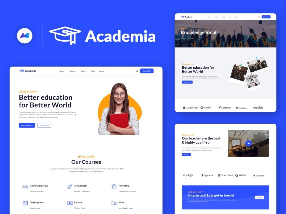 Academia Theme by MakeWebBetter