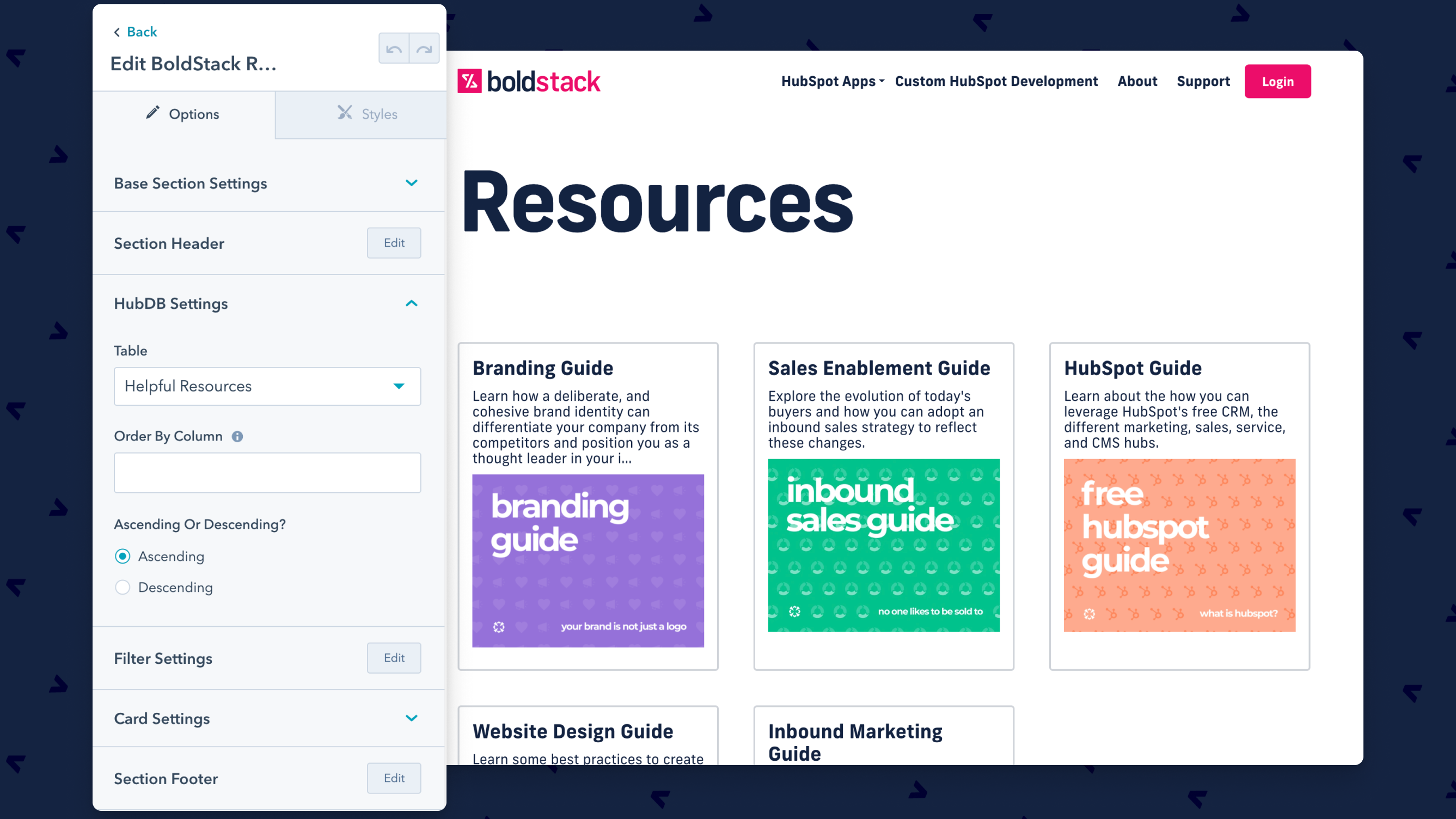 BoldStack Resources HubSpot Integration | Connect Them Today