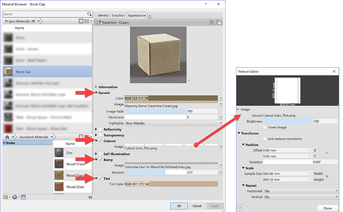Enscape Best Practices for Revit Materials: Stone and Masonry