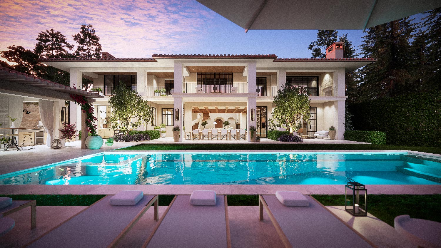 How Enscape powered the iterative design of a Hollywood home