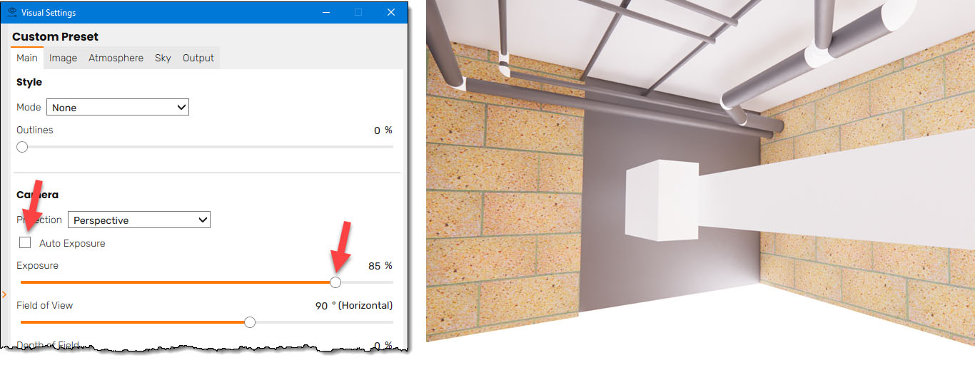 Enscape | Best Practices for Ambient Lighting and Exposure