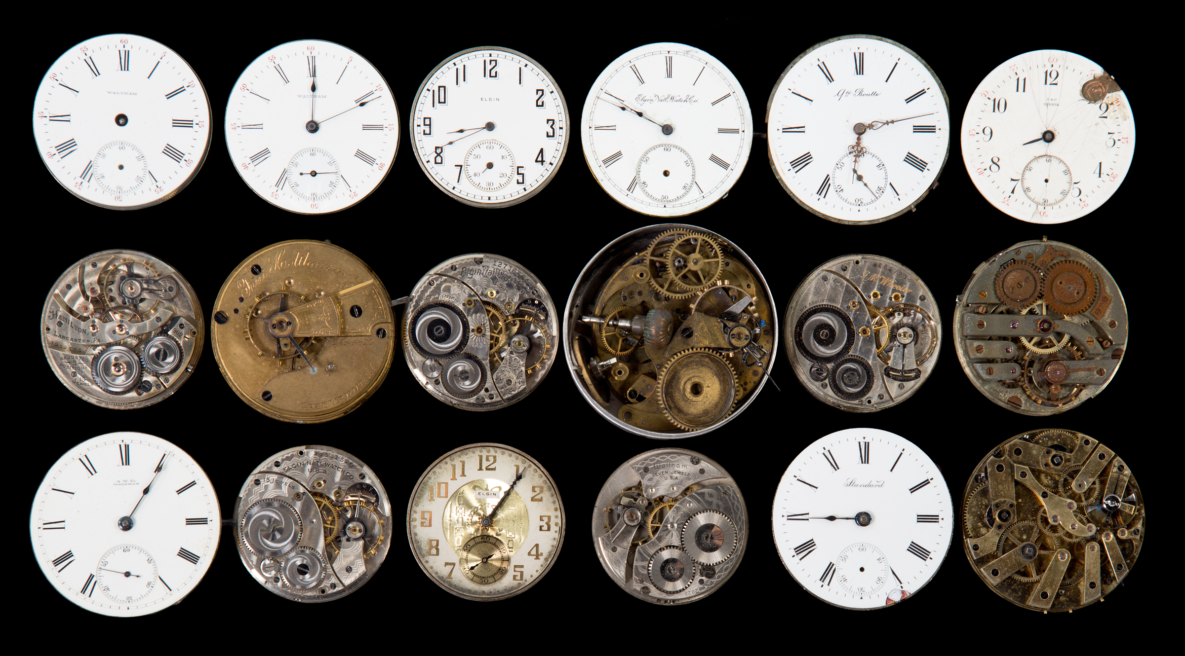 Pocket watch movement store