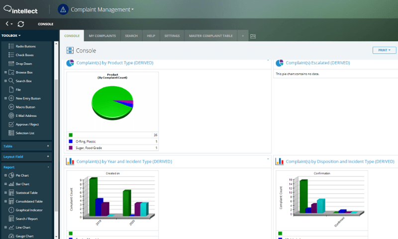Complaint Management App QMS Software | Intellect QMS
